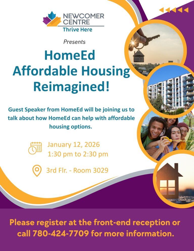 Newcomer Centre Events – Newcomer Centre